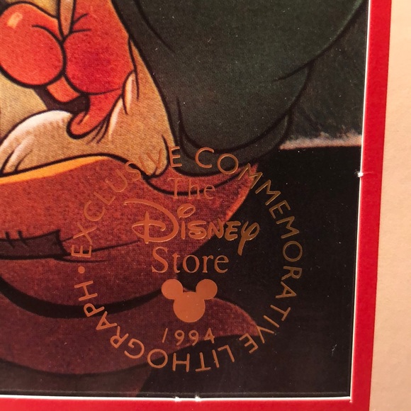 Disney | Accents | Walt Disney Classic Snow White Lithograph 994 | Poshmark